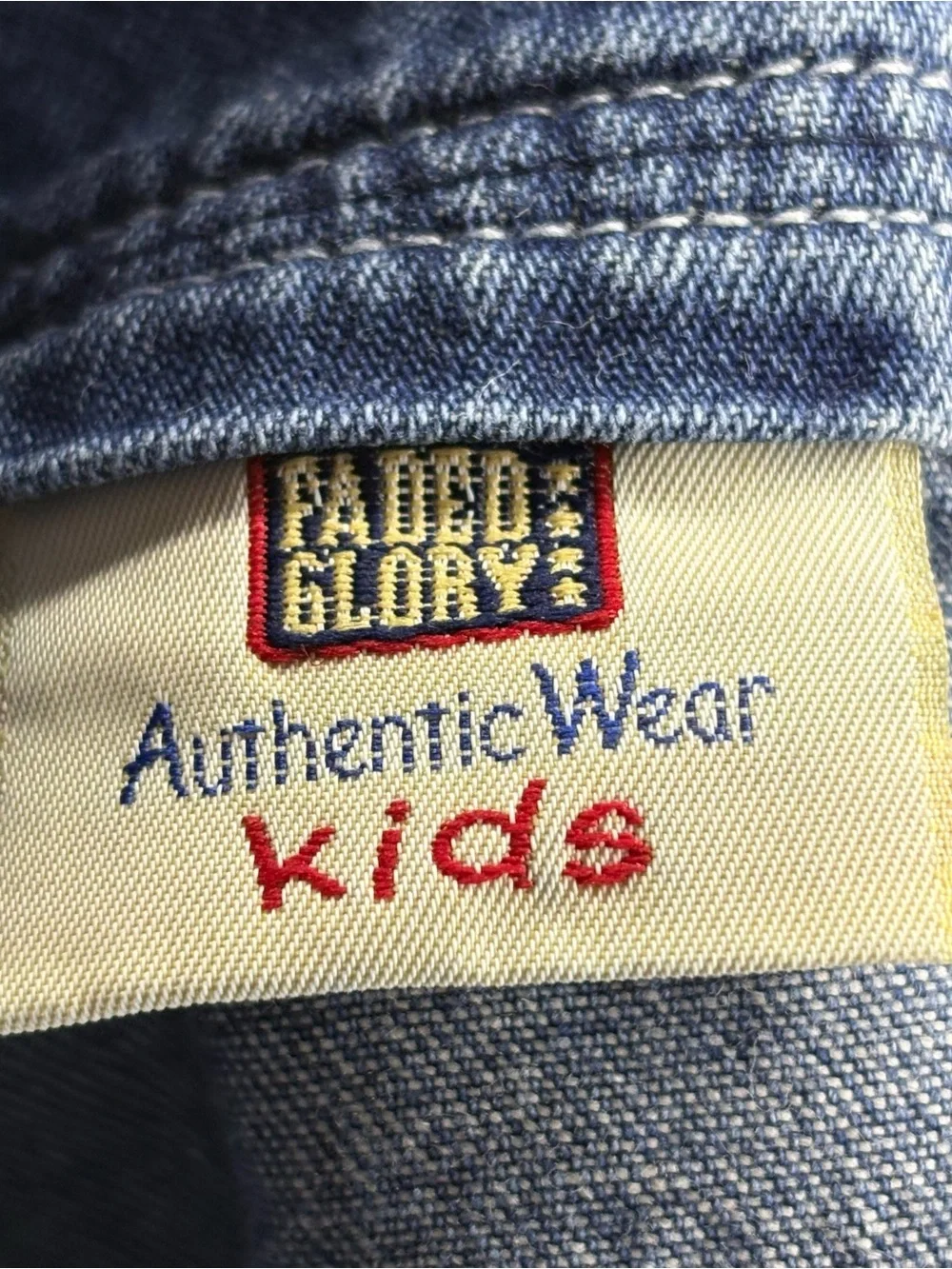 Faded Glory | Dresses | Vintage 9s Y2k Faded Glory Girls 2t Denim ...